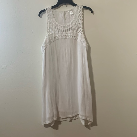 Vasana | Dresses | Vasna White Dress With Top Mess 0 Rayon 100 Cotton ...